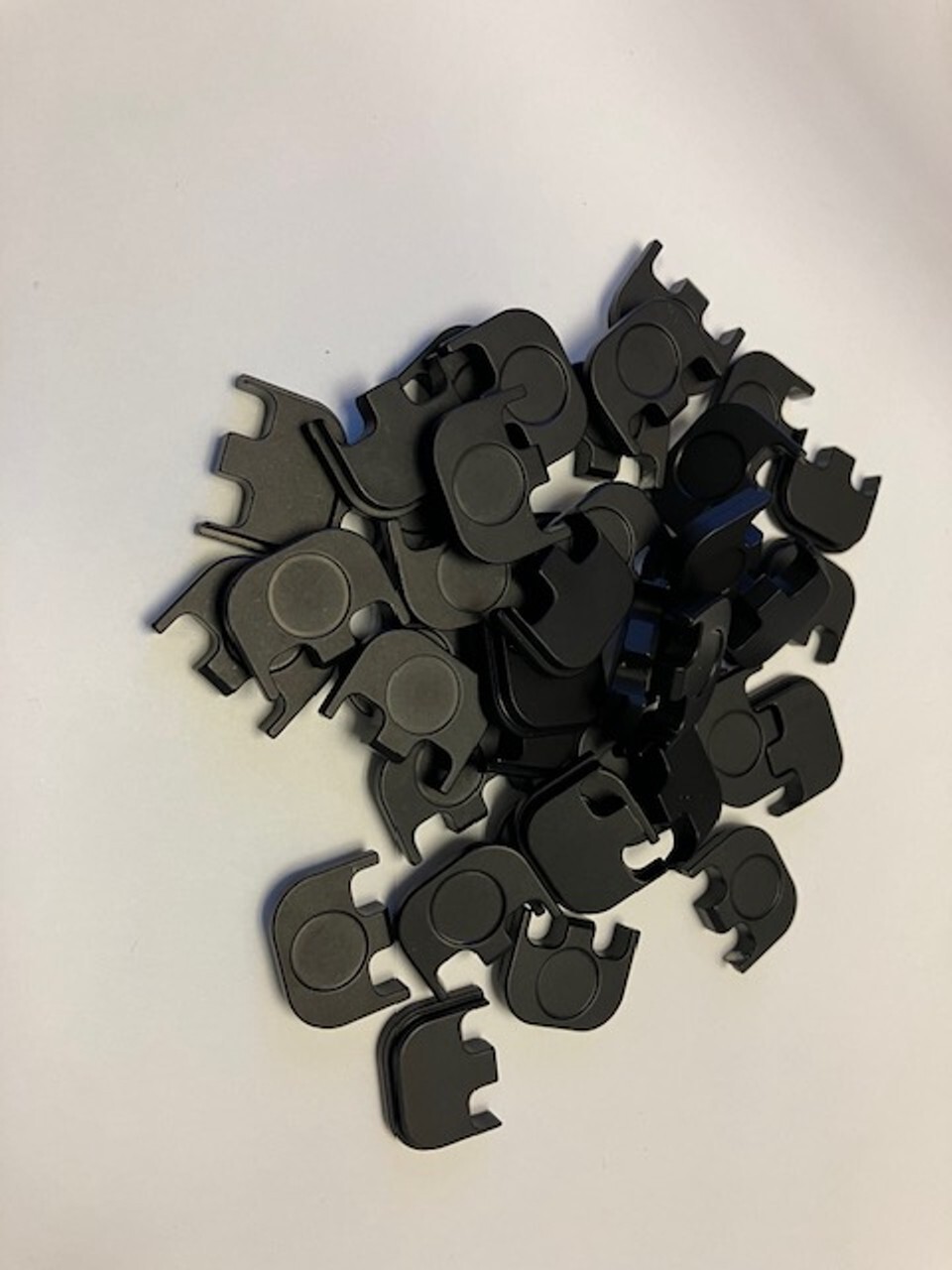 10 PC BLANK LASER ENGRAVING Slide Rear Back Plate Fits Glock 19 22 23 ...