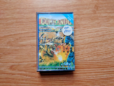 Brand New unused Commodore 16 Commando Game tape By Elite c16 | eBay UK