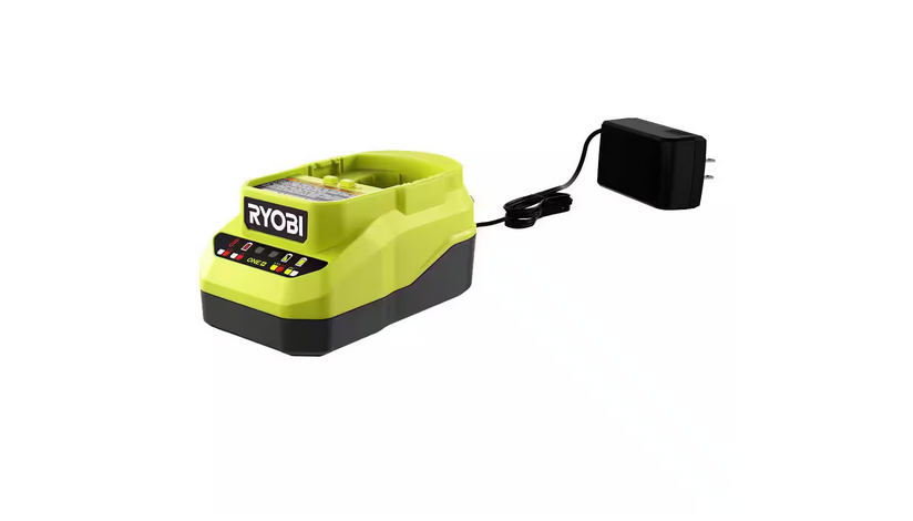 RYOBI ONE+ 18V Lithium-Ion Starter Kit W/2.0 Ah Battery, 4.0Ah Battery ...