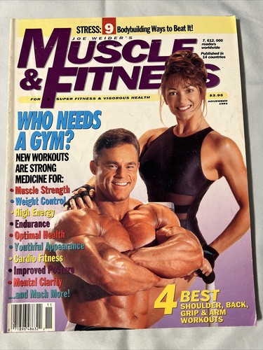 Muscle And Fitness Nov 1993 Stress; 9 Bodybuilding Ways To Beat It | eBay