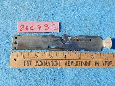 1937 1938 Wurlitzer 616 716 Model 24 500 600 10 cent Coin Slide # 26093 ...