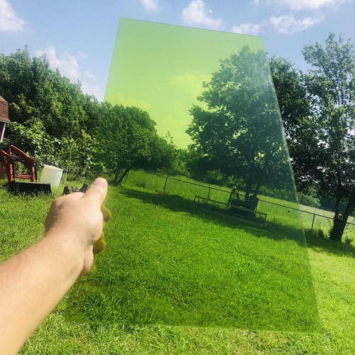 Trumpf Laser Viewing Safety Window 25-3/4” x 12-3/4” Acrylic Green ...