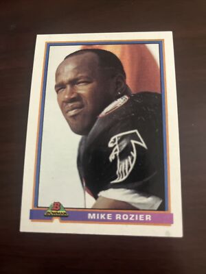 1991 Bowman Mike Rozier #24 Atlanta Falcons Nebraska Cornhuskers | eBay