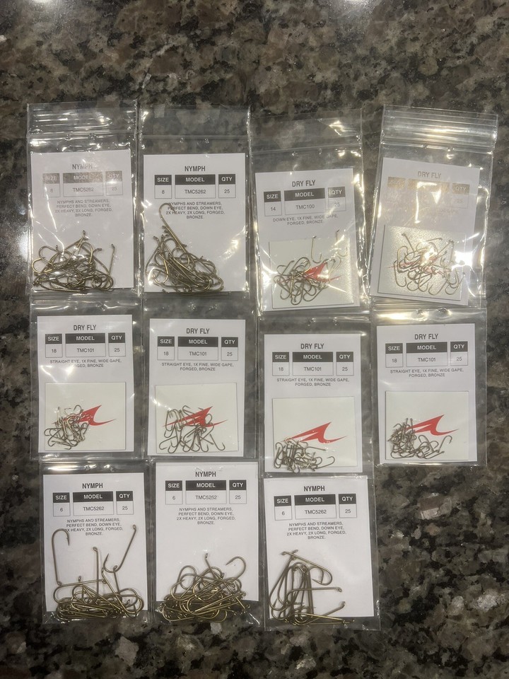 Fly Tying Dry Fly Hooks Umpqua Tiemco 1075 Hooks | eBay