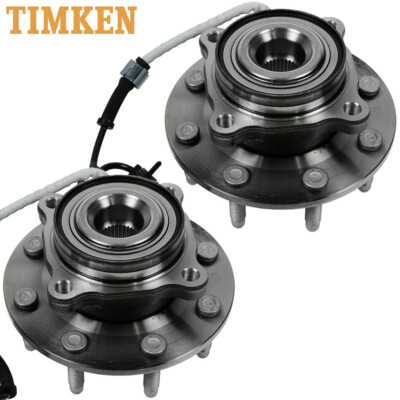 TIMKEN 2 Front Wheel Bearing Hub for Chevy Silverado 2500 HD GMC Sierra ...