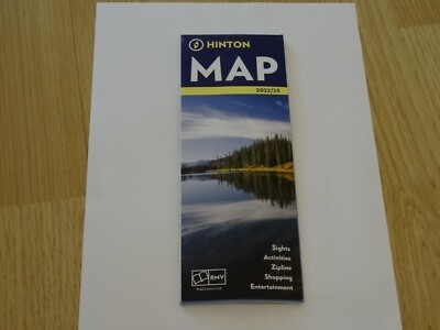 Hinton Guide 2023 Map Autokarte Karte Alberta Kanada ...