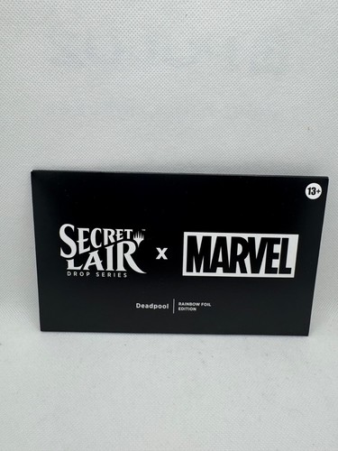 Magic The Gathering Secret Lair Marvel Deadpool Rainbow Foil Edition ...