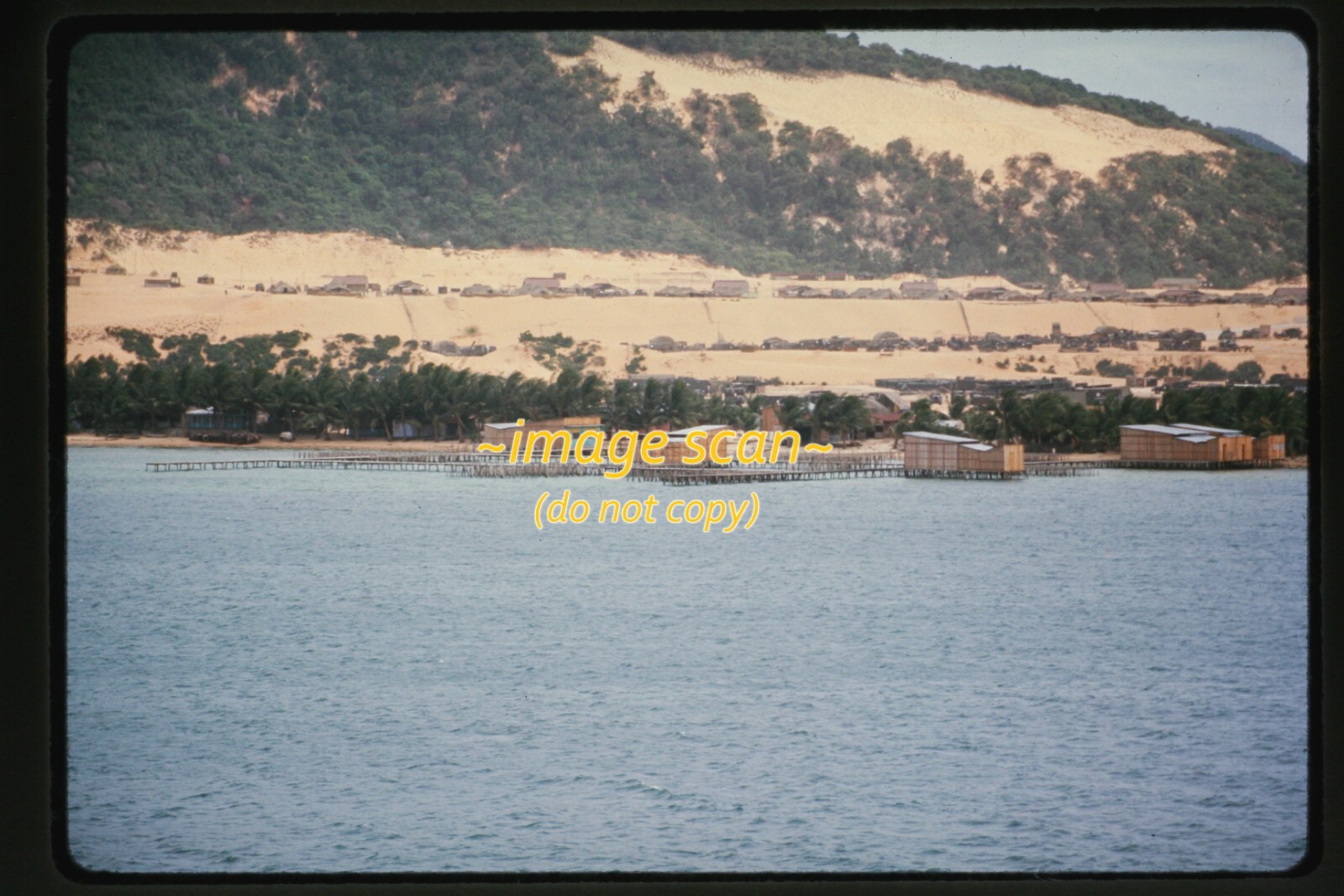 Coast of Central Vietnam during War in 1966, Ektachrome Slide aa 23-17a ...