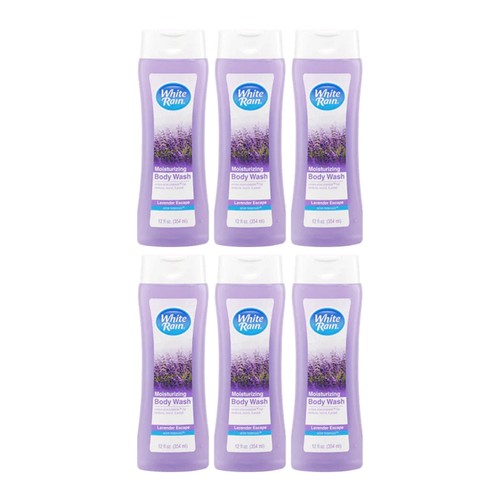 White Rain Lavender Escape Moisturizing Body Wash, 15 fl oz (Pack of 6 ...