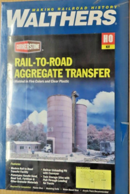 WALTHERS CONERSTONE 933-4036 RAIL-TO-RAIL AGGREGATE TRANSFER HO SCALE ...