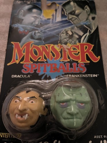 1989 Monster Spit Balls Dracula & Frankenstein | eBay