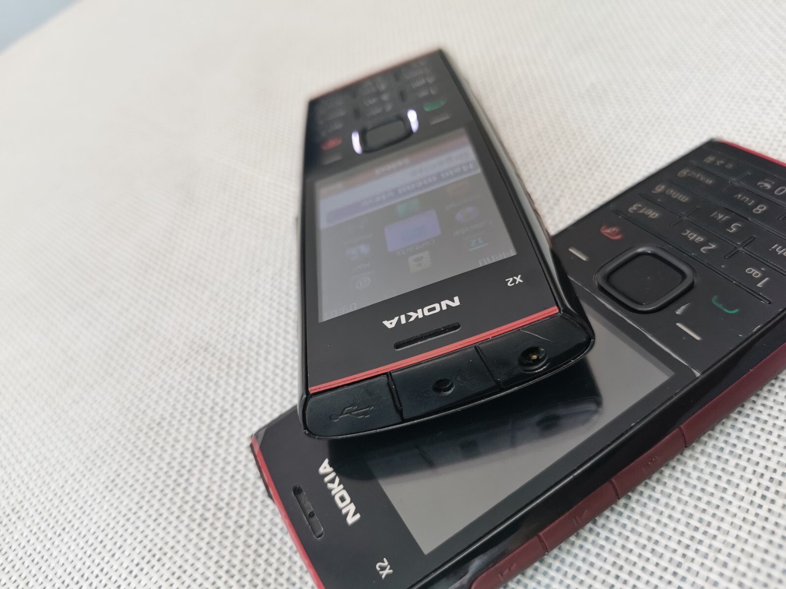 Nokia X2-00 - 48 MB - Black ON Red (Unlocked) for sale online | eBay