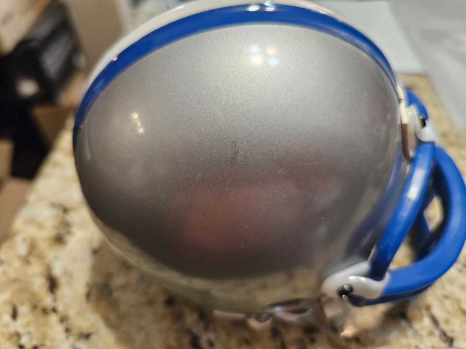 DETROIT LIONS THROWBACK NFL MOUNTED MEMORIES FOOTBALL MINI HELMET ...