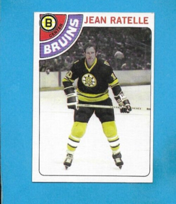 1978-79 TOPPS #155 JEAN RATELLE BRUINS NM-MINT | eBay