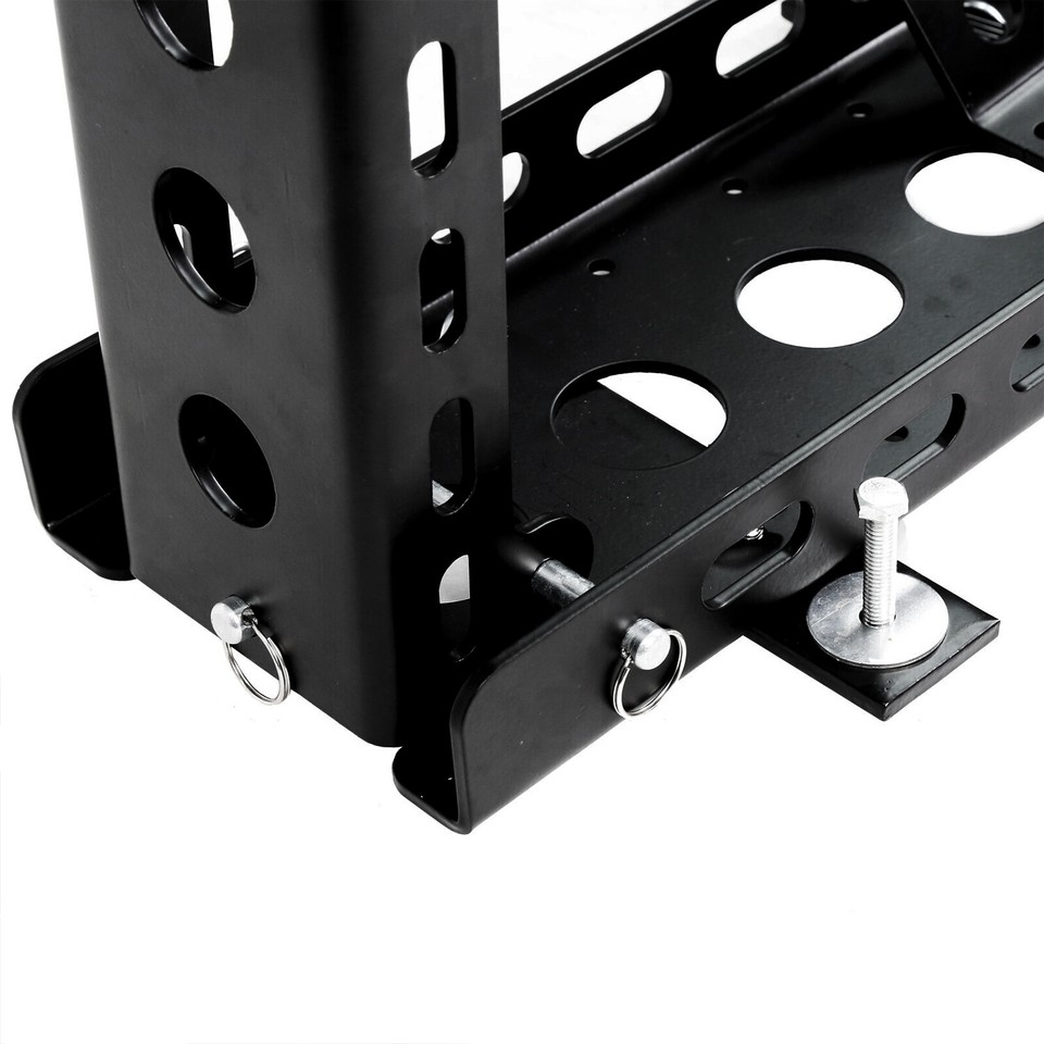 3000LBS Motorcycle Stand Wheel Tire Rack Stop Chock Trailer w/ Mounting ...