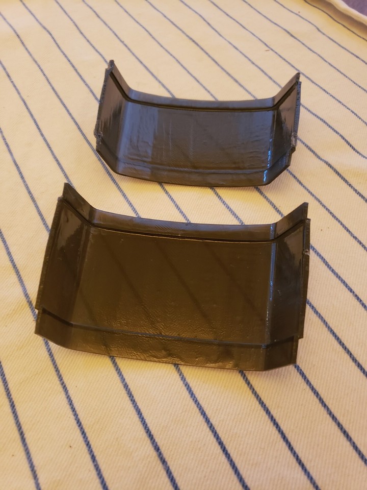 3D Printed Dark Tint Star Wars Kenner 1983 Imperial Shuttle Canopy ...