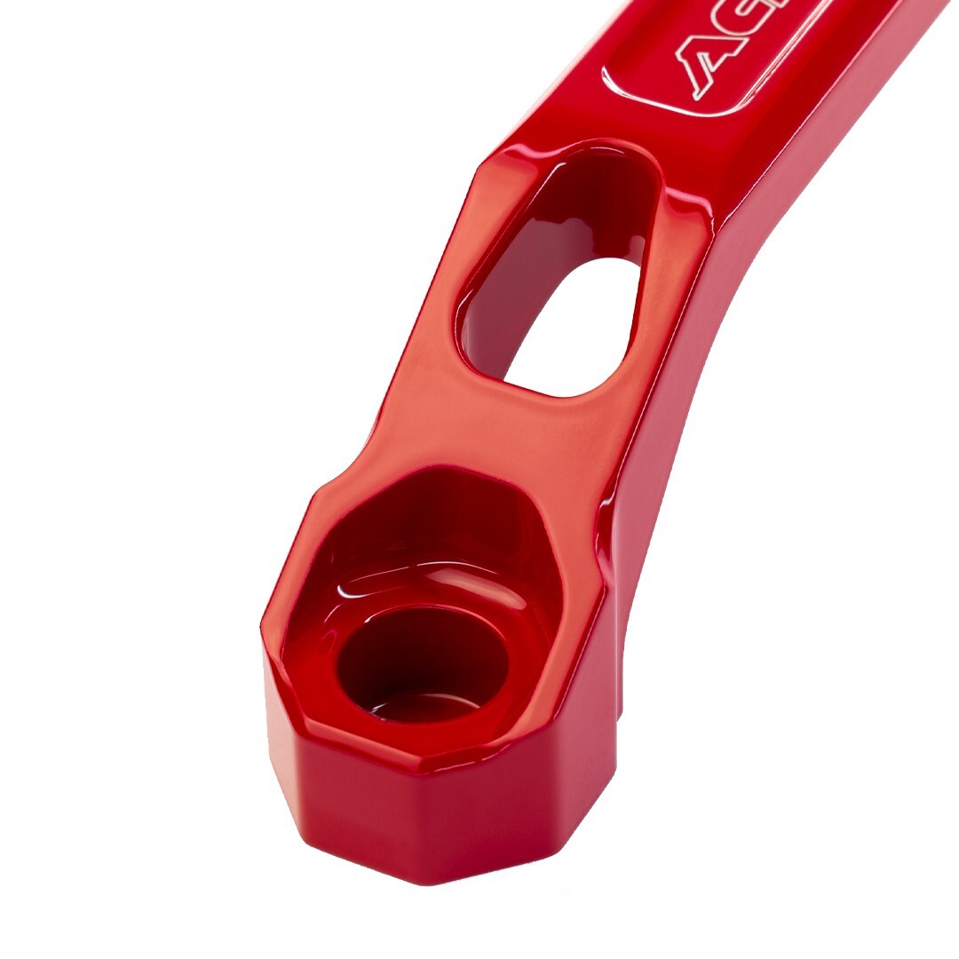 Agency 6 - Billet Grab Handle (Pair) - Universal Fitment (RED) | eBay