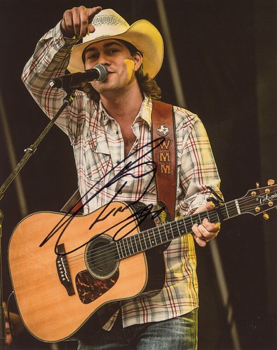 WILLIAM MICHAEL MORGAN SIGNED AUTOGRAPHED 8x10 PHOTO COUNTRY MUSIC ...