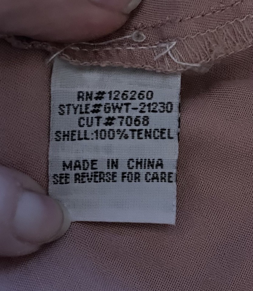 Velvet Heart Women’s Dusty Rose Long Sleeve Blouse M | eBay