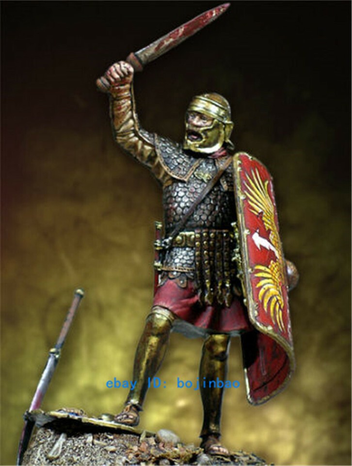 54mmH Ancient Roman Soldier Unpainted Resin Figure Model Kits ...