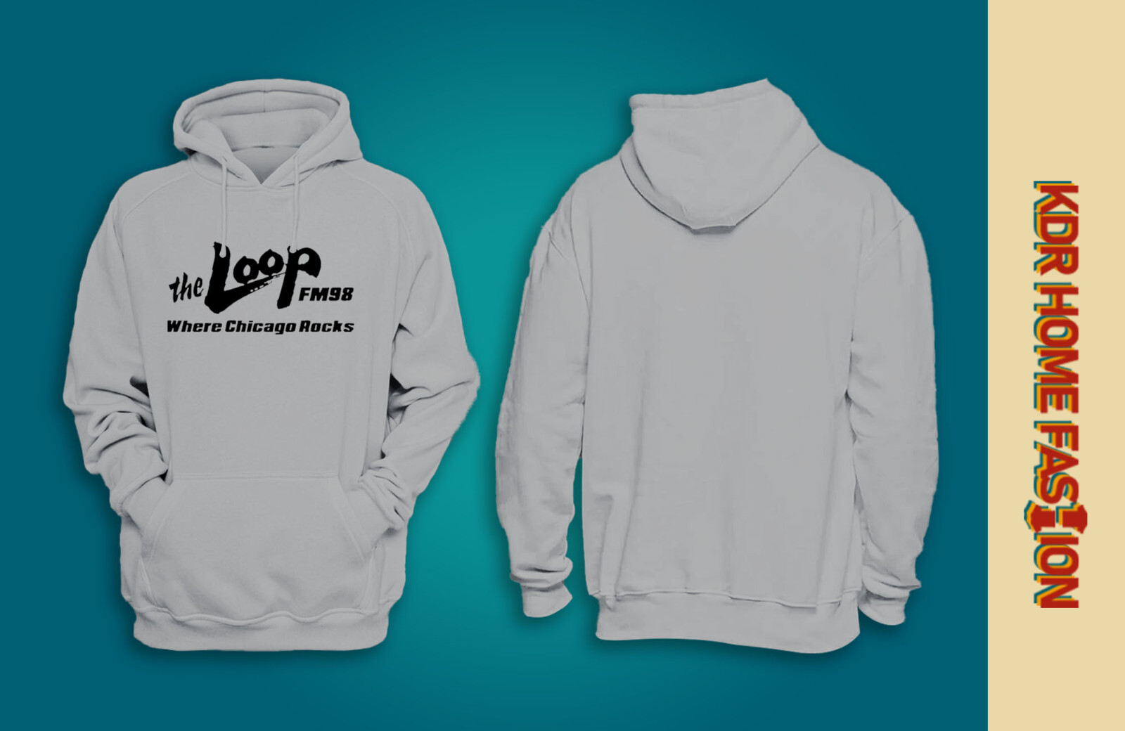 The Loop FM 98 Hoodie & Sweatshirt 100% Cotton Size S-5XL from USA | eBay