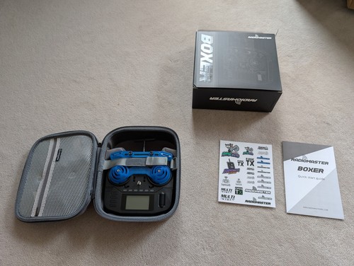 Radiomaster Boxer FPV Controller - Barely Used! Upgraded 6200mAh Li-Po ...