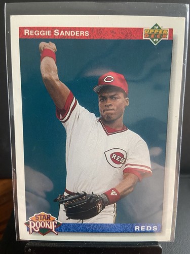 1992 Upper Deck Reggie Sanders RC Cincinnati Reds #27 | eBay