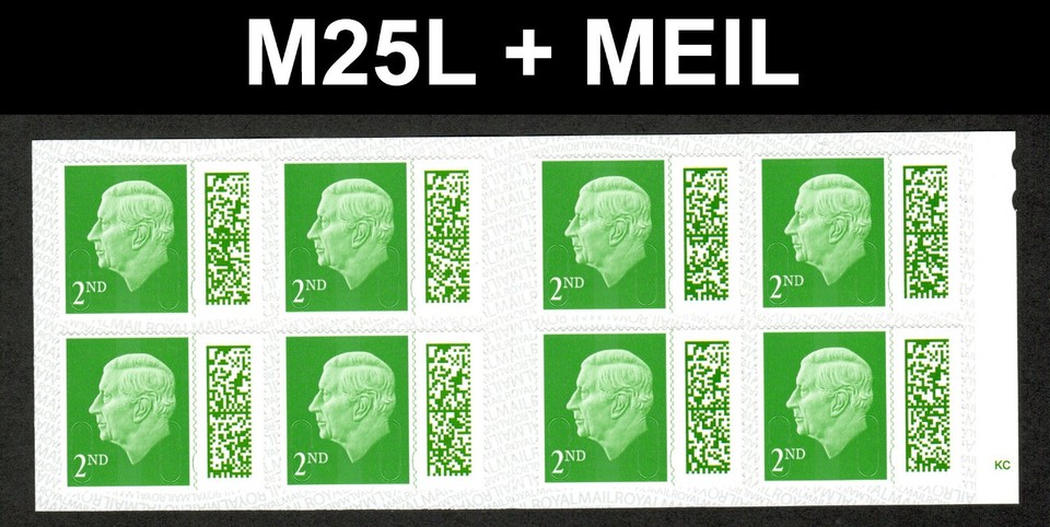2025 M25L + MEIL 2nd CLASS SINGLE STAMP + Options | eBay UK