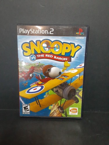 Snoopy vs. The Red Baron (Sony PlayStation 2, PS2, 2006) ~ COMPLETE/CIB ...