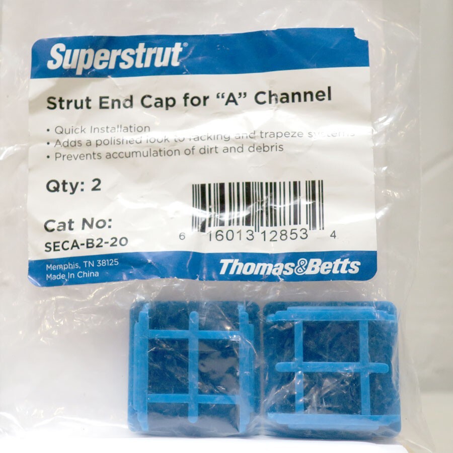 Superstrut Strut End Cap for "A" Channel Qty 2 Cat No: SECA-B2-20 | eBay