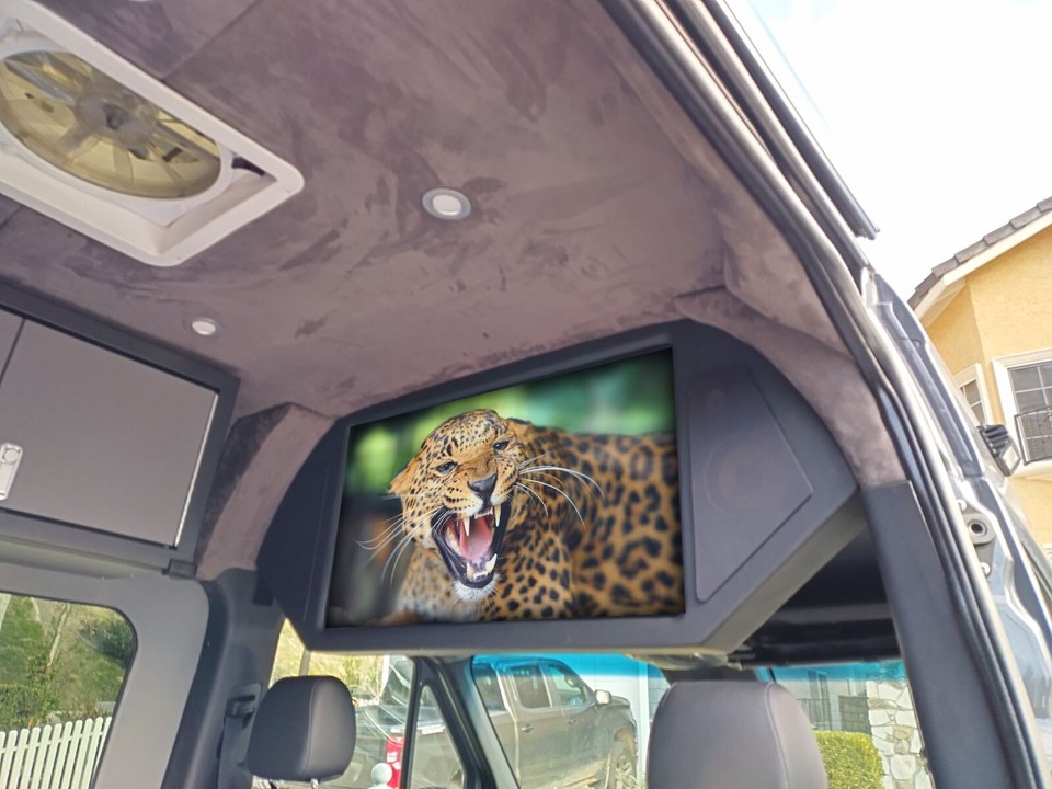 Mercedes Benz Sprinter 40" TV VanVision Media Console TV Mount/Bracket ...