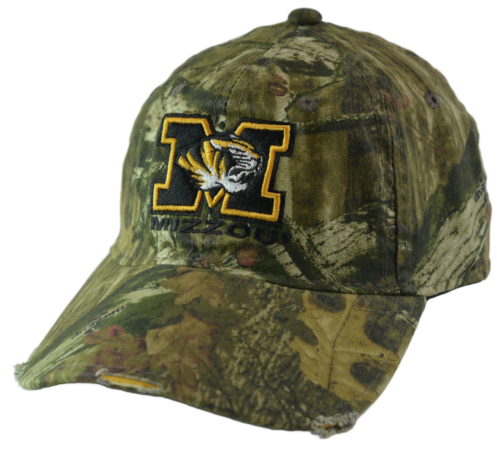 Missouri Tigers Mizzou OC Sports Mossy Oak Camo Slam NCAA Adjustable ...