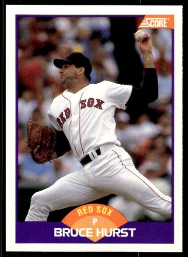 1989 Score Baseball Card Bruce Hurst Boston Red Sox #325 | eBay