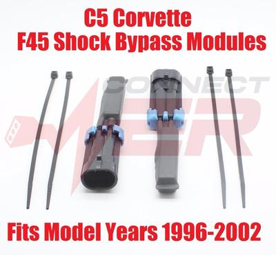F45 Shock Absorber Bypass Modules (2) 1996-2002 Chevrolet Corvette C5 ...