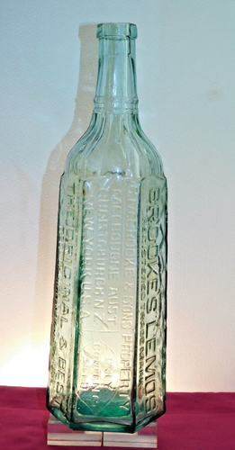 Antique "BROOKES LEMOS" 3 CITYS AUSTRALIA - Very nice Green Aqua old ...