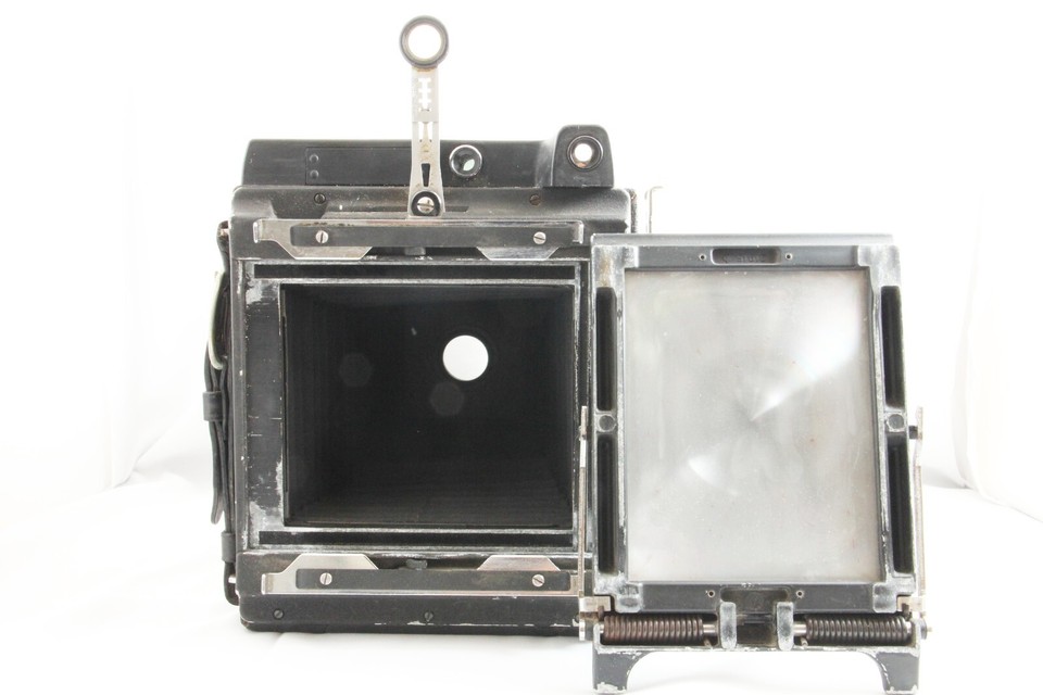 Graflex Crown Graphic 4x5 Large Format Camera w/GRAFLEX OPTAR 135mm F4 ...