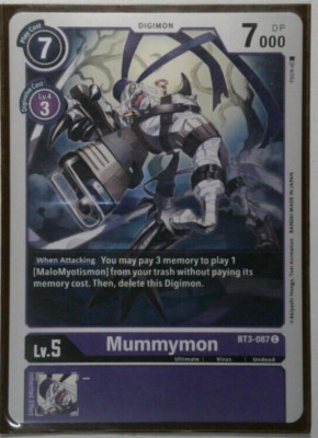 Digimon CCG - Mummymon *BT3-087* | eBay