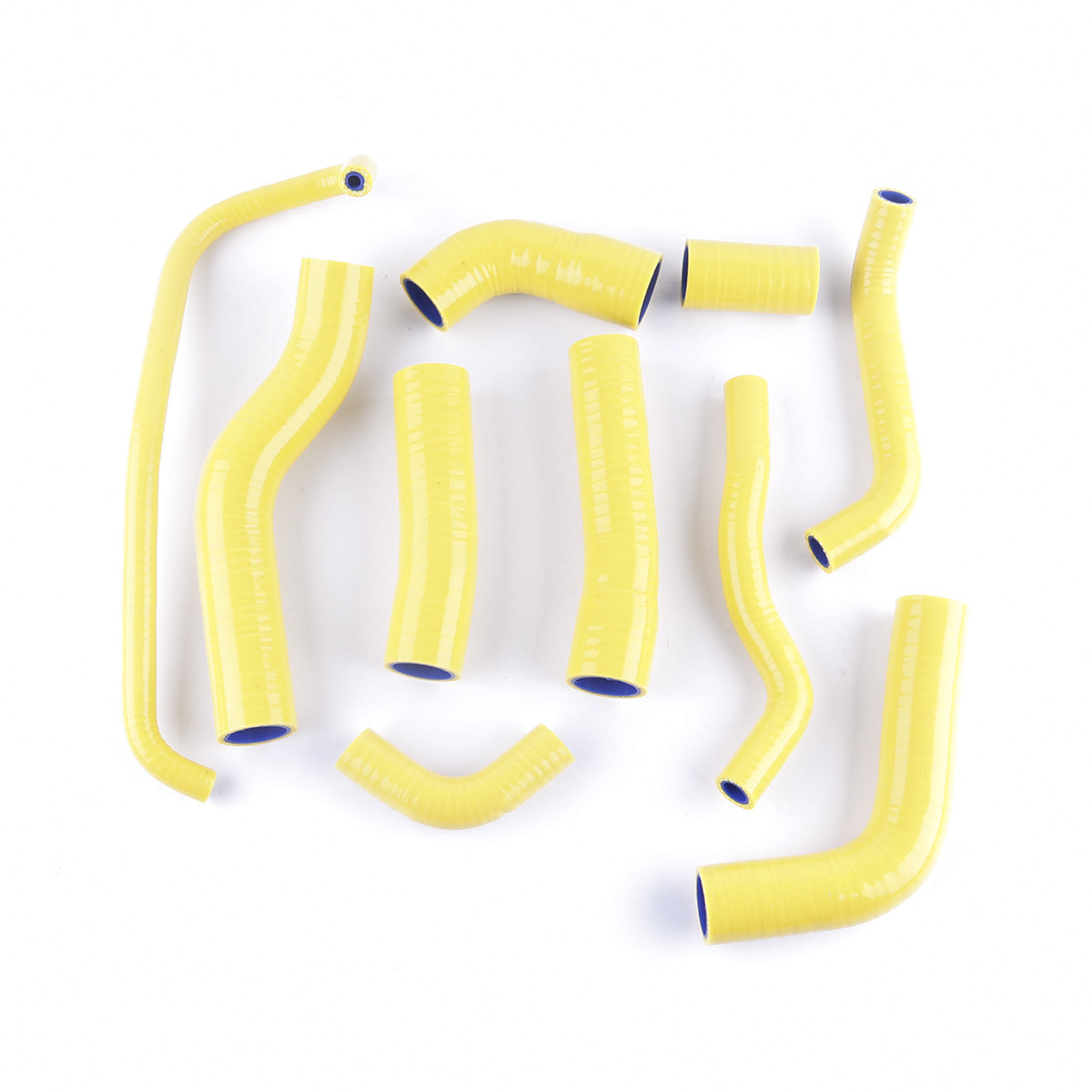 KIT For YAMAHA YZF R6 2006-2020 SILICONE RADIATOR COOLANT HOSE Yellow ...