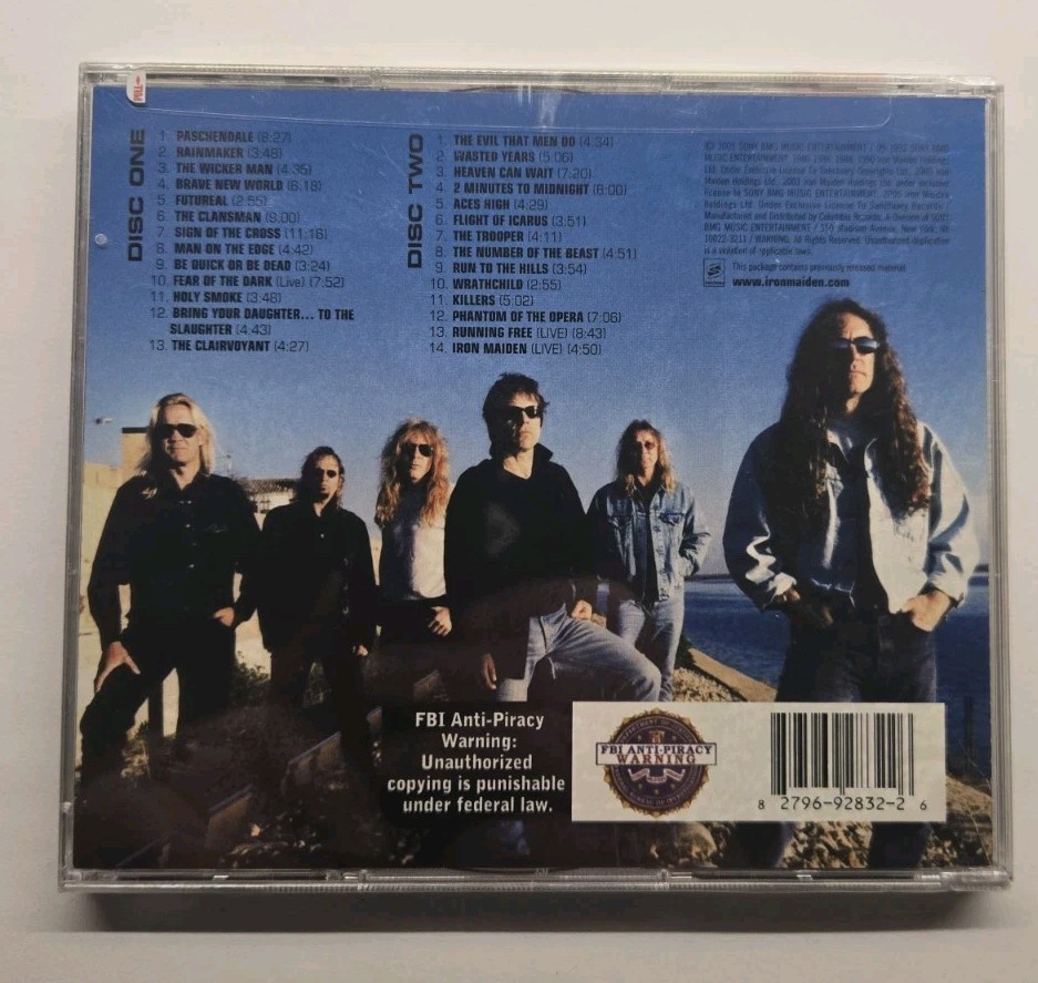 Essential Iron Maiden (CD, 2005, Sony, 2 Disc Set) 827969283226| eBay