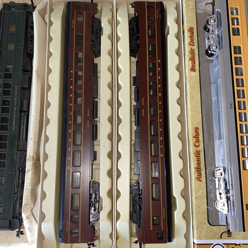 HO scale passenger cars box cars rollingstock Lot | eBay