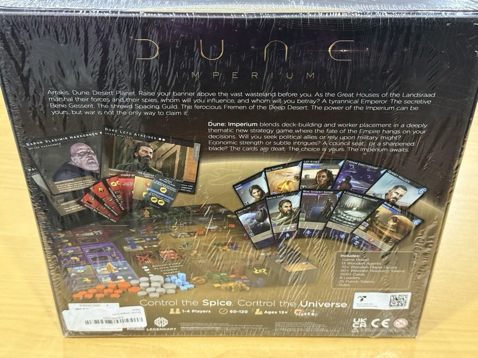 Dire Wolf Dune Imperium Board Game New (Minimum Damaged Wrapper) See ...