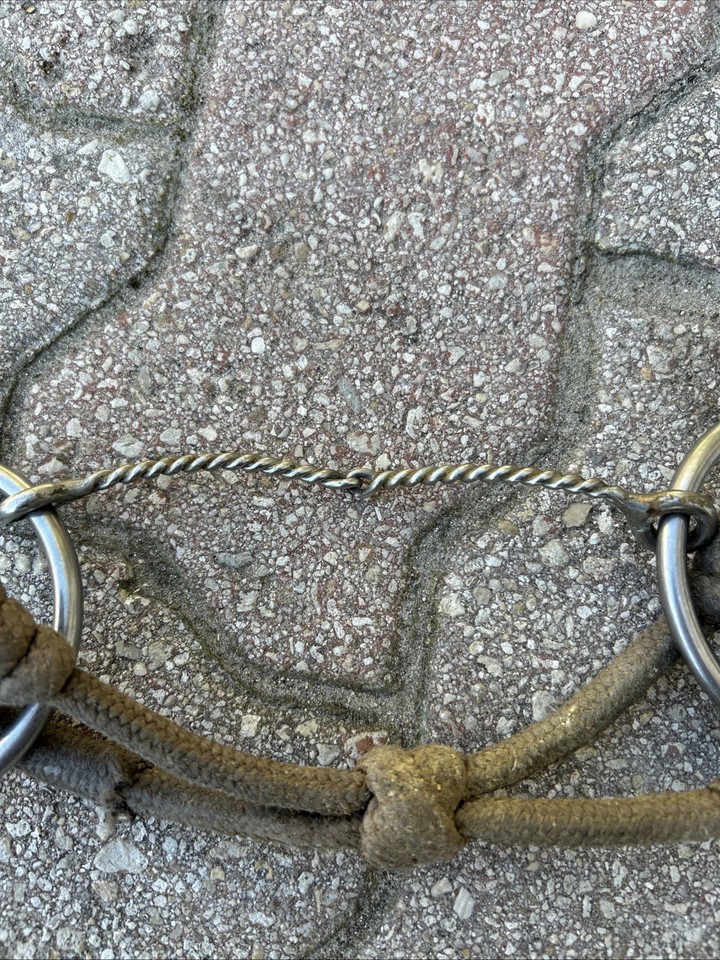 Reinsman Thin Twist O Ring Snaffle Bit 5” Stainless Steel Equestrian ...