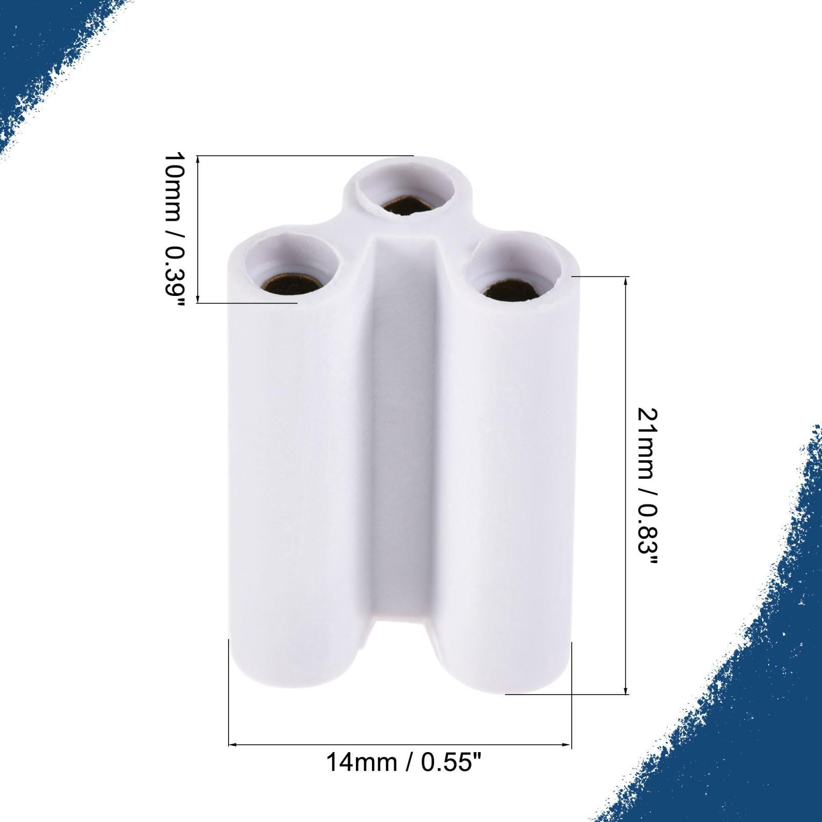 Tube Light Connector 3pin T5 T8 Led Lamp Fixture Socket Plug 10pcs | eBay