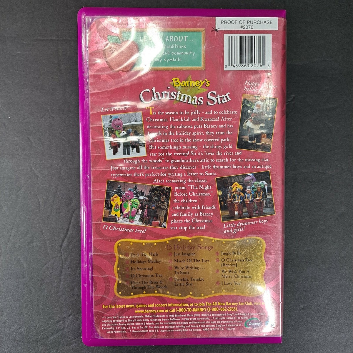 Barney Christmas Star Vhs 1200x1200