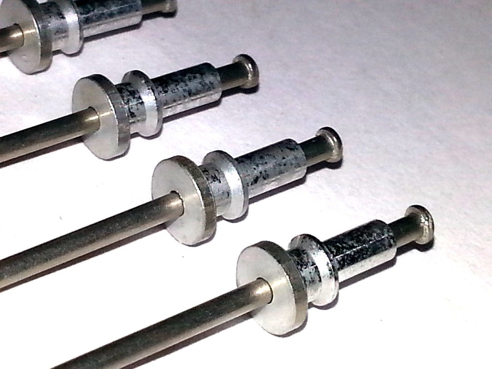 GM GMC Chevy Window Trim Clip Molding Spot Weld Pin Stud Rivet In Studs ...