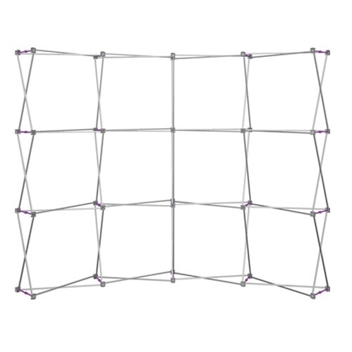 Hop Up 10ft Tension Fabric Curved Display - Hardware only | eBay