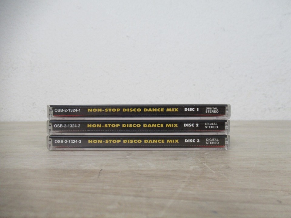 Various Artists : Non Stop Disco Dance Mix CD...3 Disc's Total ...