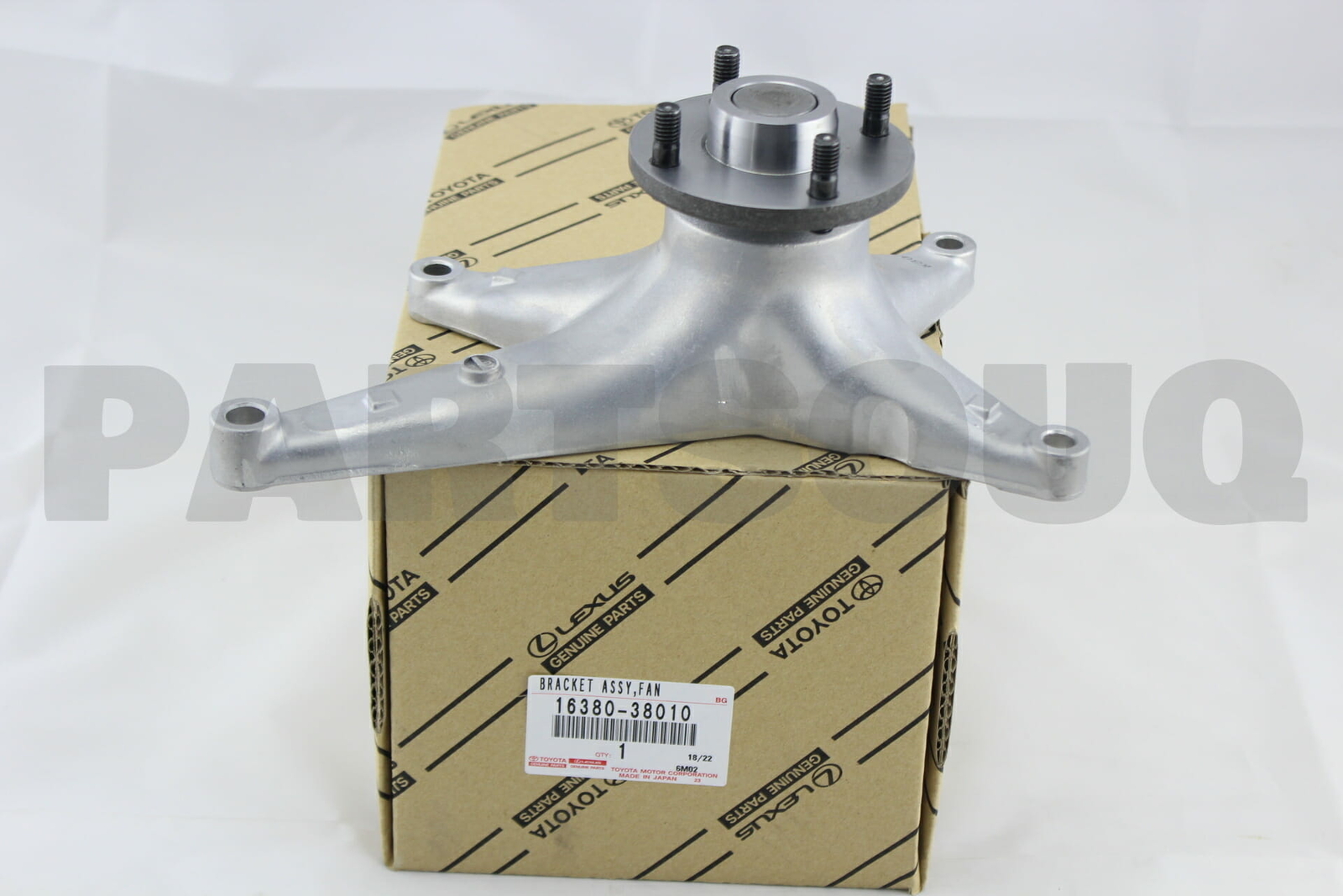 1638038010 Genuine Toyota BRACKET, FLUID COUPLING 16380-38010 | eBay