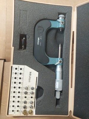 Micrometers - Screw Thread Pitch Micrometer