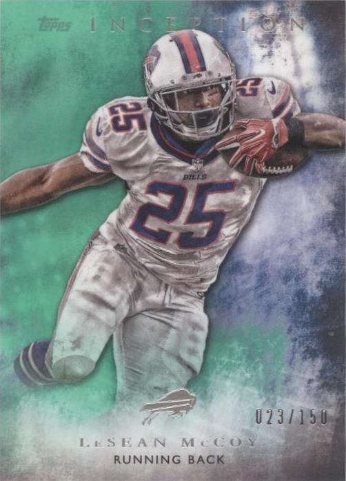 2015 Topps Inception - LeSean McCoy #71 Green /150 for sale online | eBay